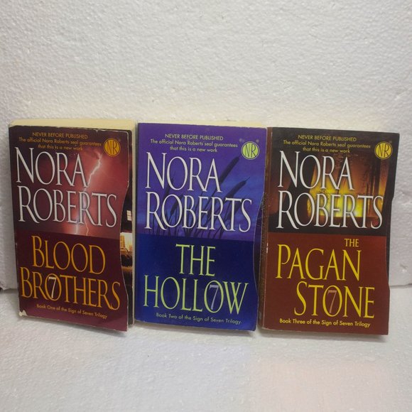 Other | Nora Roberts Sign Of Seven Trilogy Complete Set | Poshmark